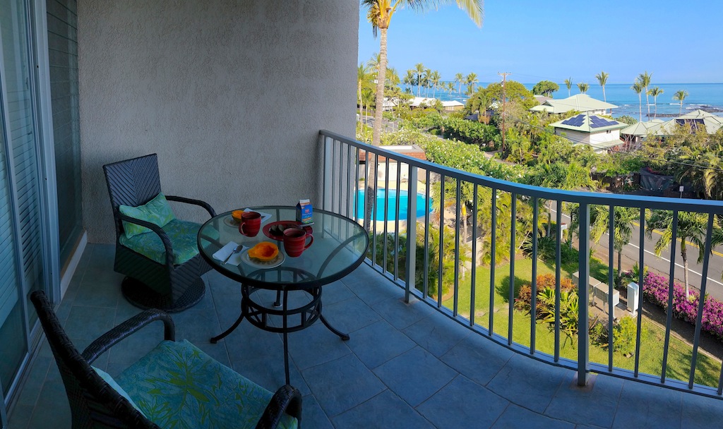 Hapuna Beach Condo - Lanai View